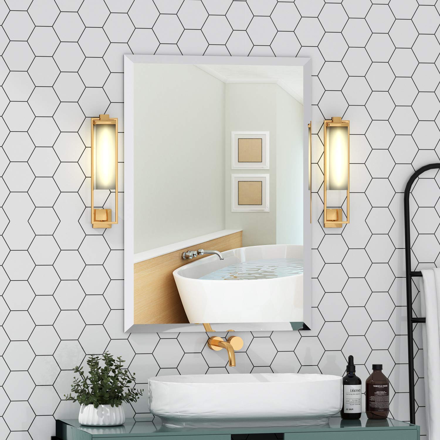 Frameless Rectangle Mirror – Accent Mirror